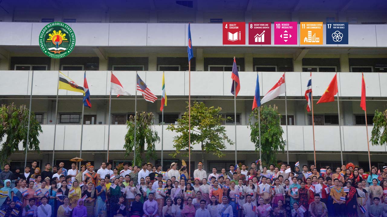 CHMSU celebrates 57th ASEAN Day | Carlos Hilado Memorial State University