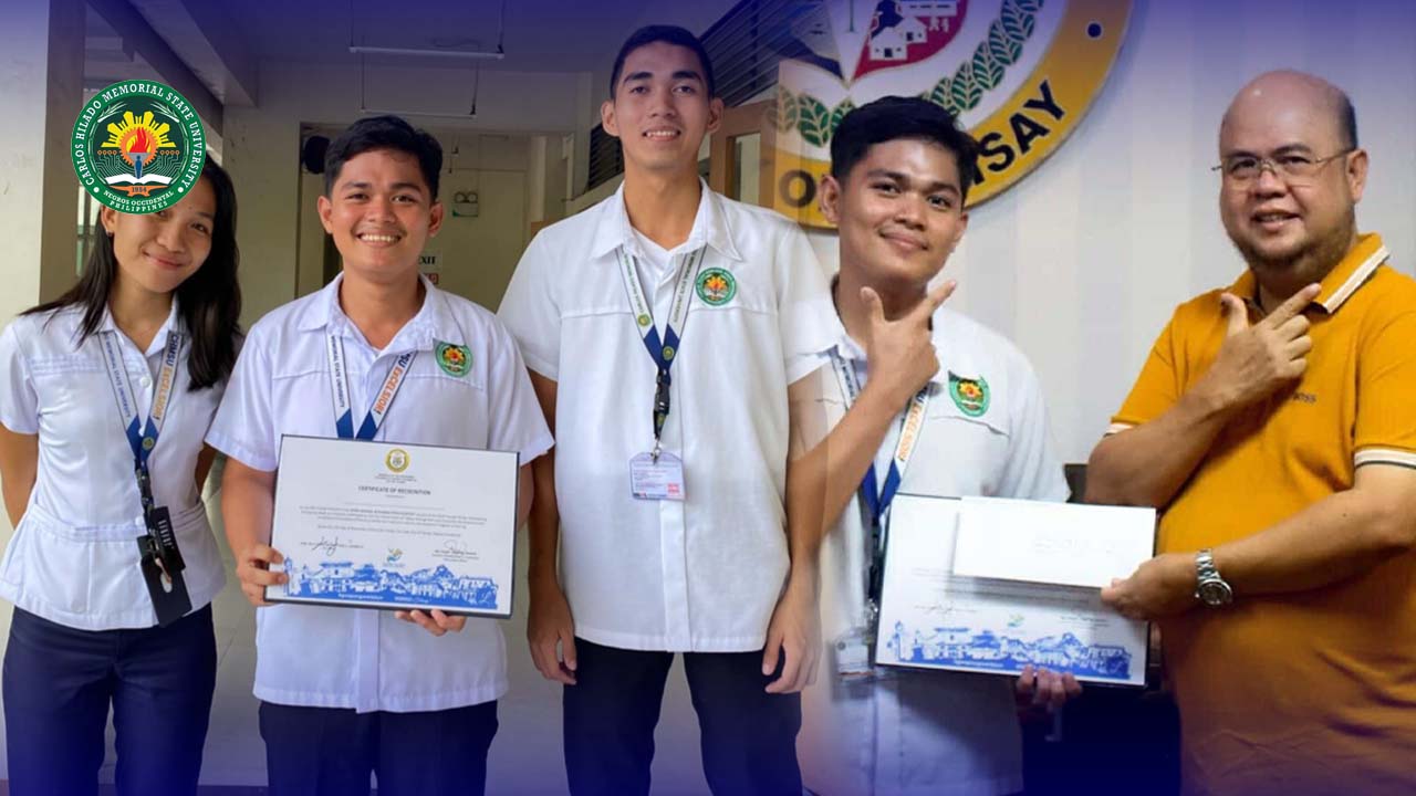 BSHM students 2nd in Tanyag Talisay biz pitching tilt | Carlos Hilado ...