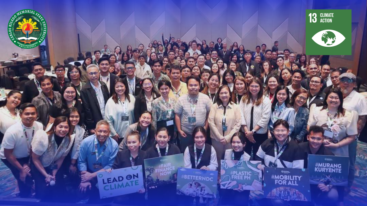 CHMSUans become climate reality leaders | Carlos Hilado Memorial State ...