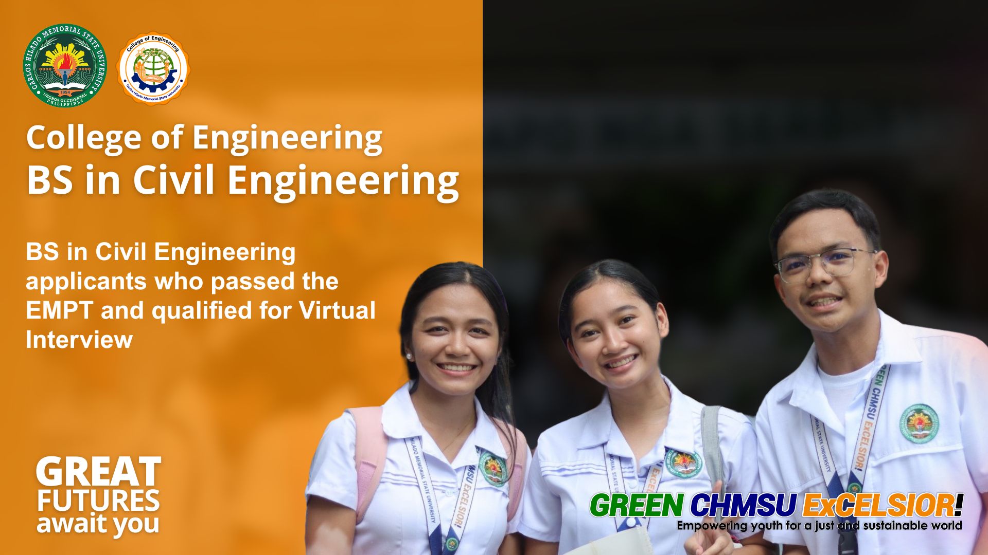 College of Engineering BS in Civil Engineering applicants who passed ...
