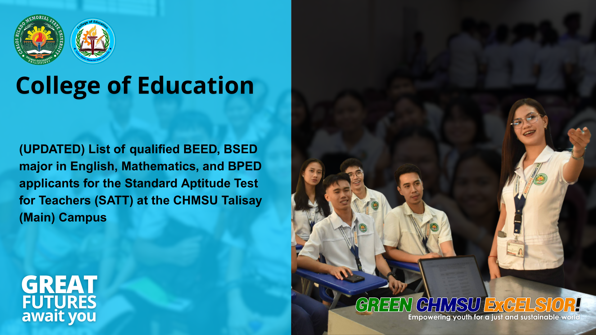 (UPDATED) List of qualified BEED, BSED major in English, Mathematics ...