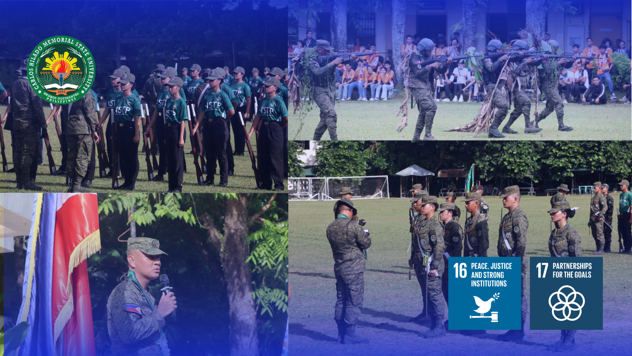CHMSU's ROTC unit undergoes RAATI | Carlos Hilado Memorial State University