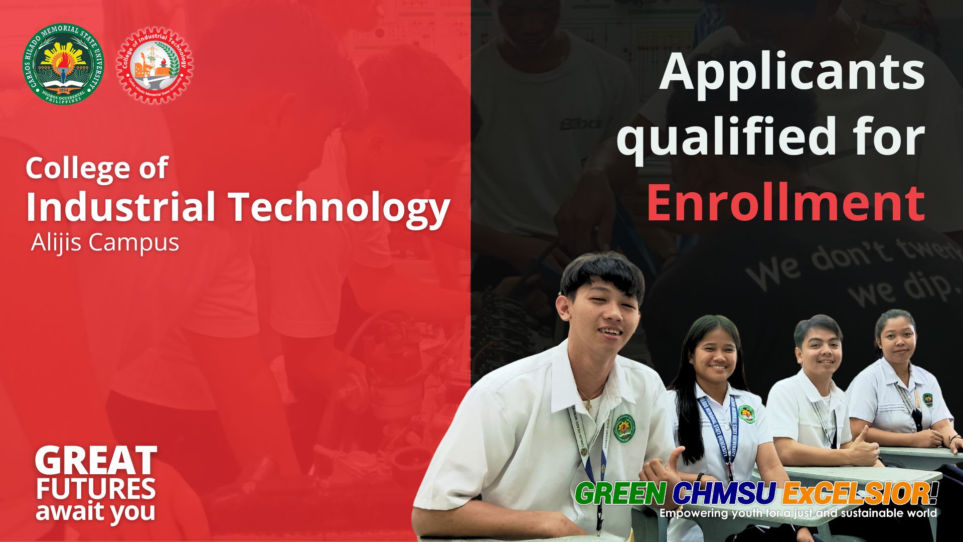 Alijis Campus College of Industrial Technology list of applicants ...