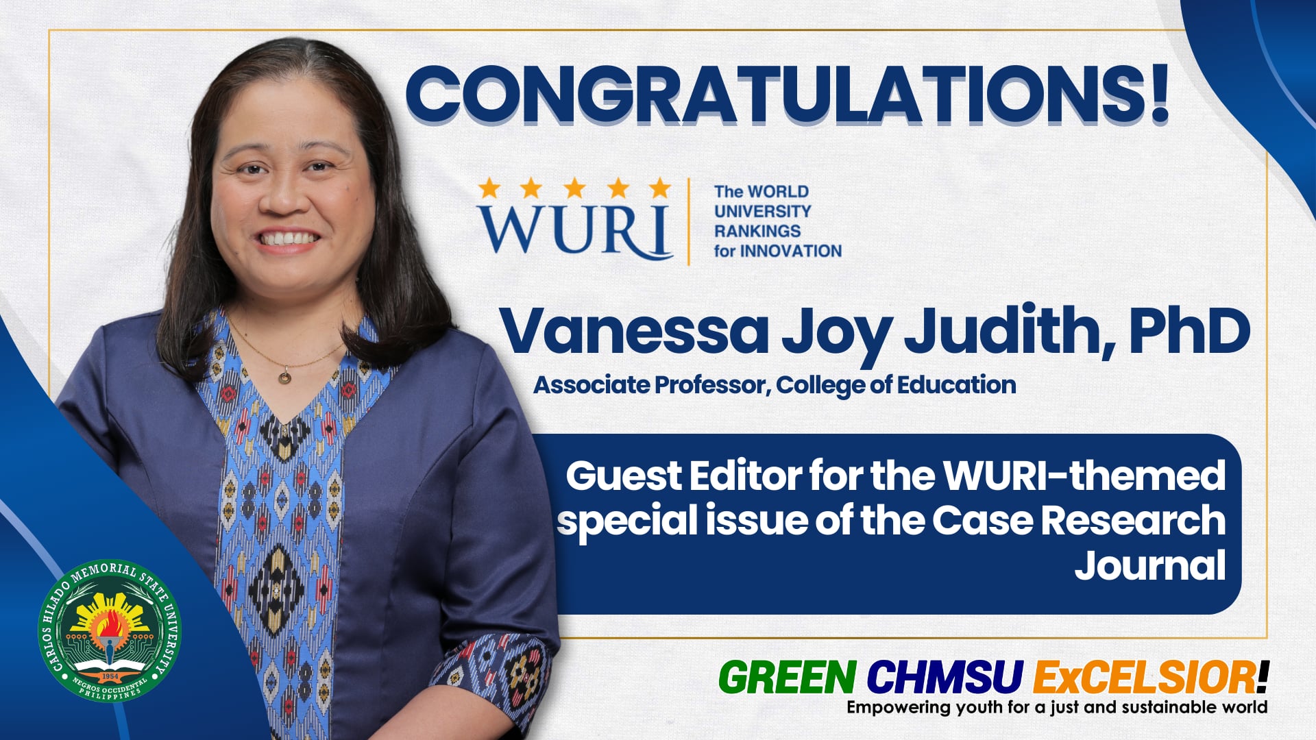 COED faculty guest editor in WURI-themed issue of Case Research journal ...