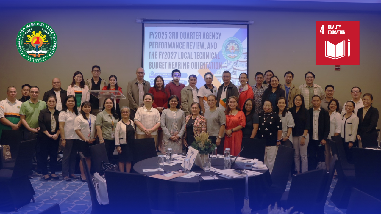 CHMSU holds FY 2025 3rd Quarter Performance Review, FY 2027 Local ...