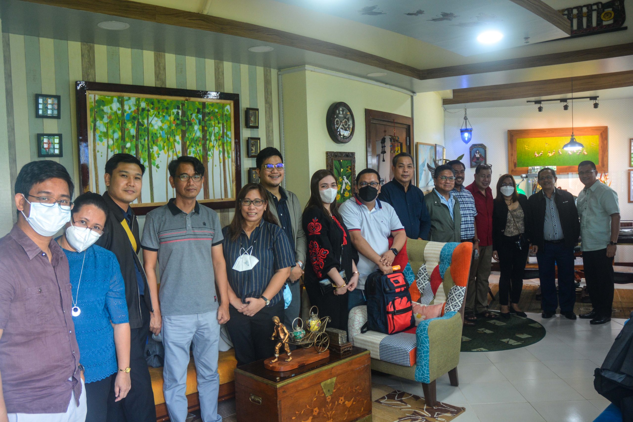 BatStateU execs visit CHMSU Talisay Campus - Carlos Hilado Memorial ...