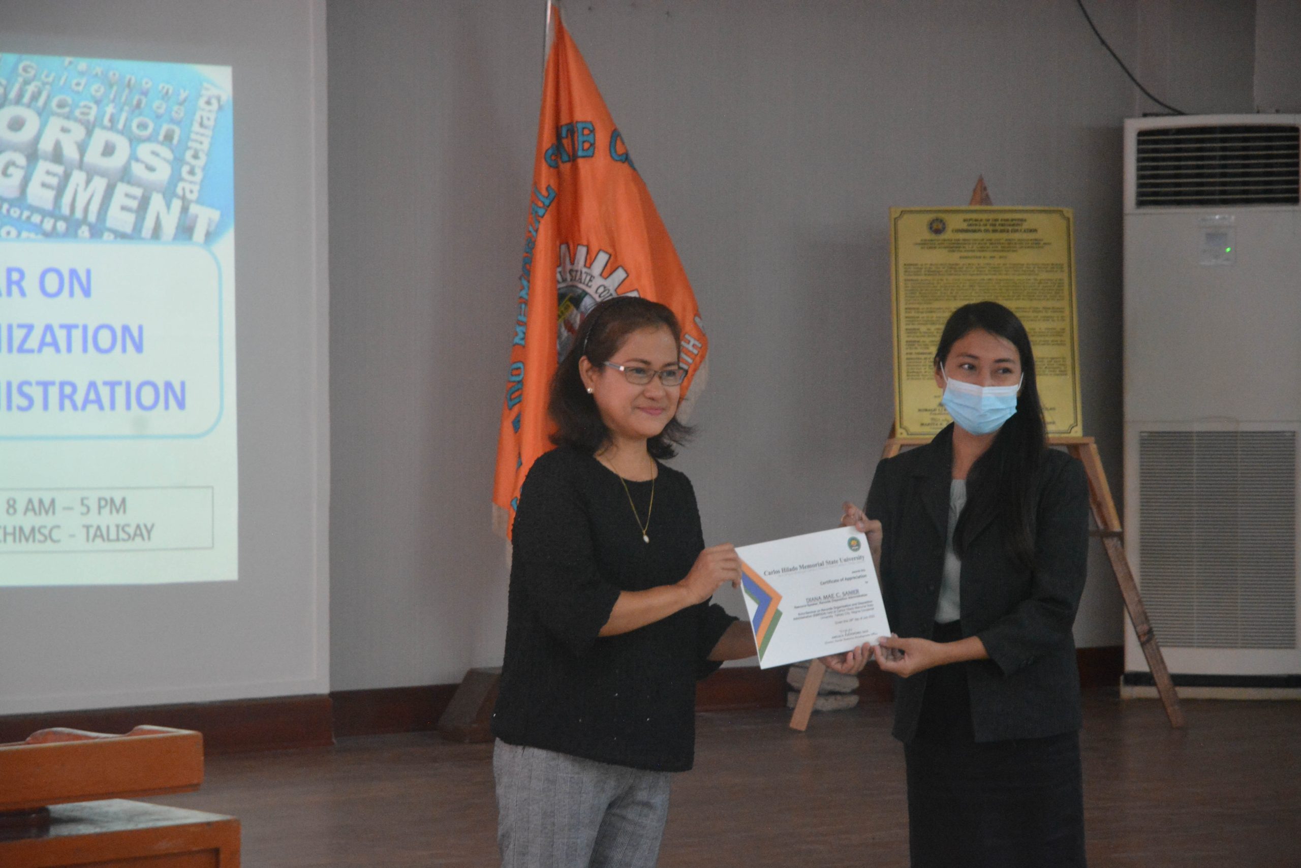 Echo-Seminar on Records Organization & Disposition Administration ...