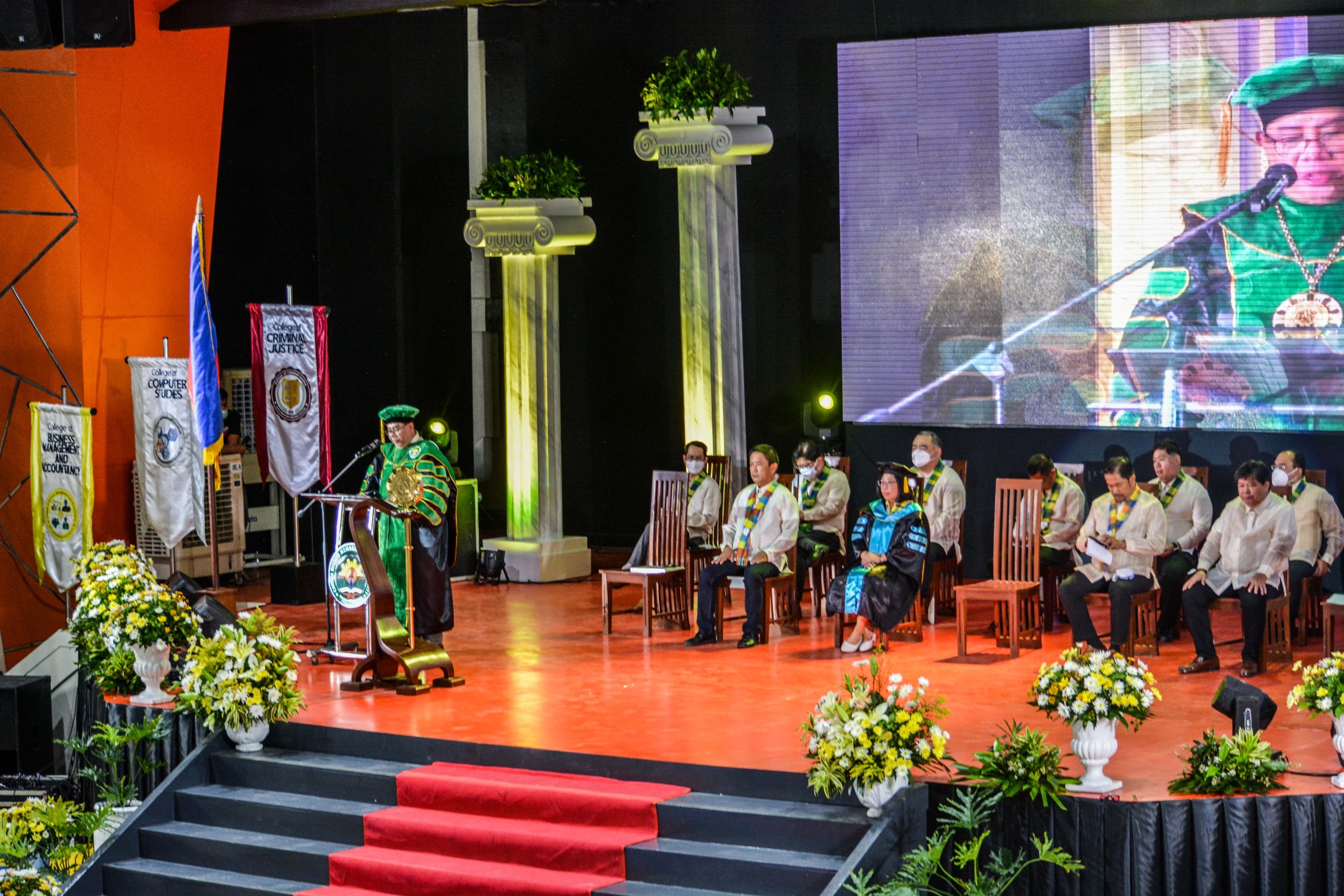 Investiture of Norberto P. Mangulabnan, PhD as 1st University President ...