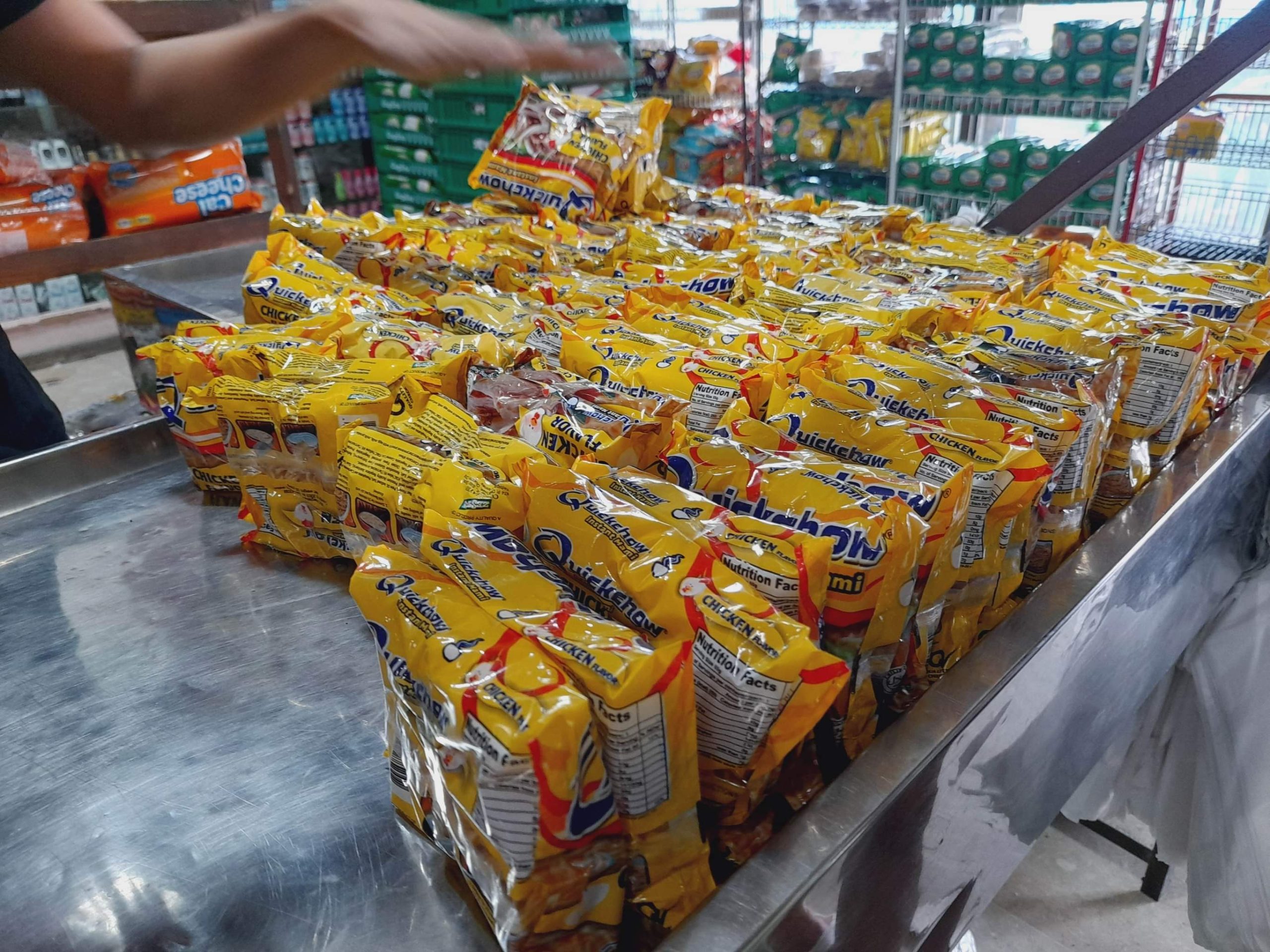 CHMSU volunteers turnover donations for victims of Tropical Storm Paeng ...