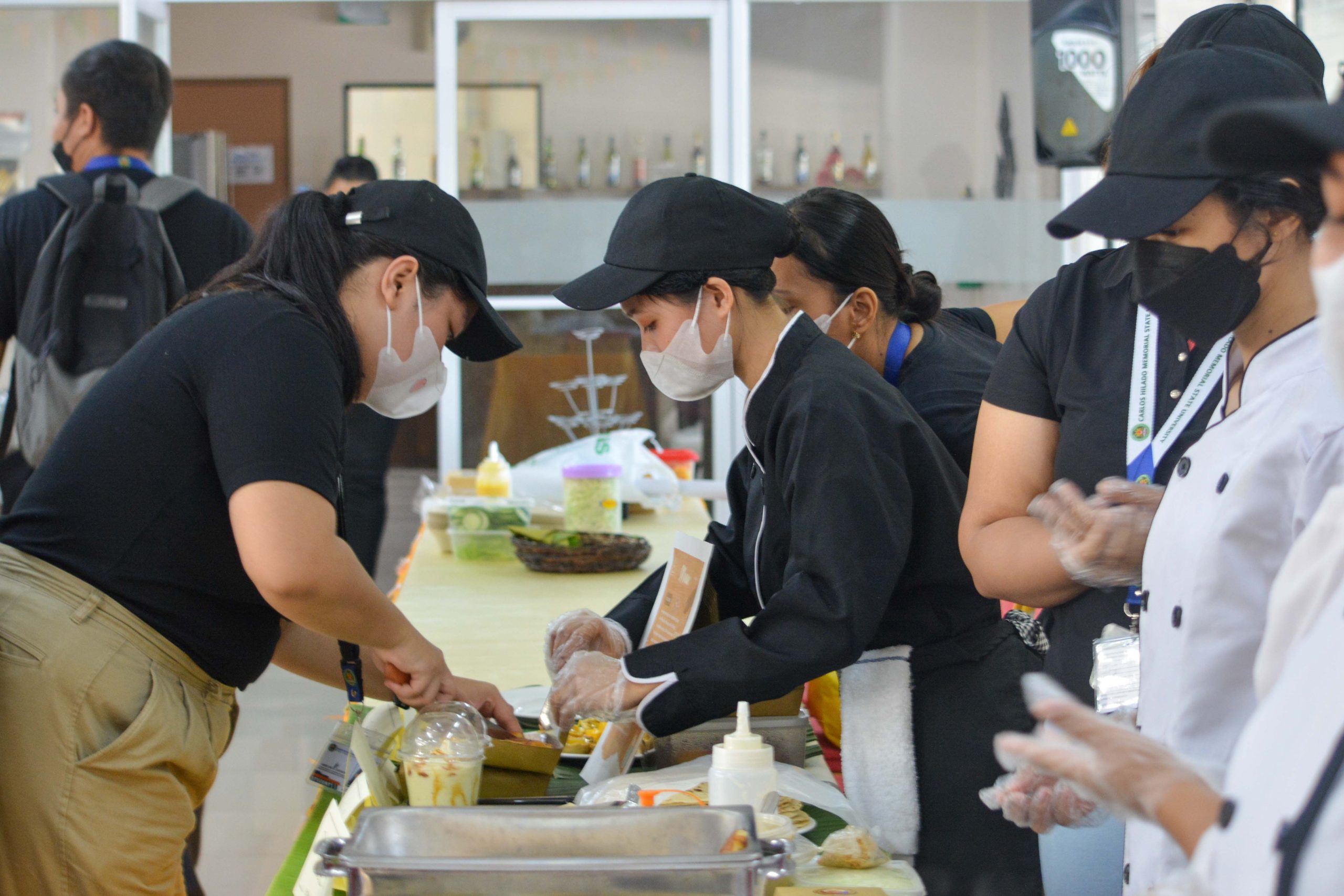 BSHM students conduct EntrePinoy selling and showcase activity - Carlos ...
