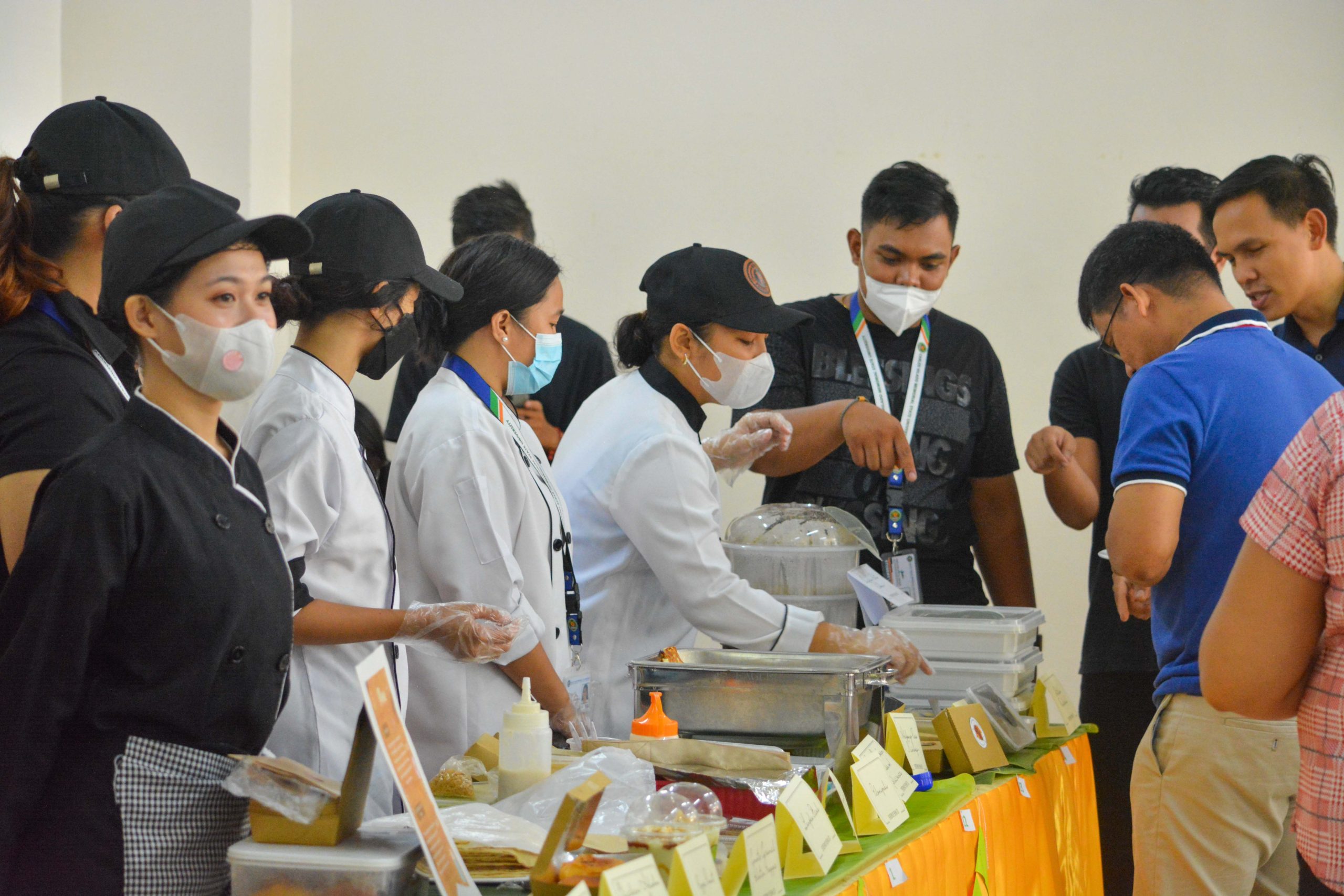 BSHM students conduct EntrePinoy selling and showcase activity - Carlos ...
