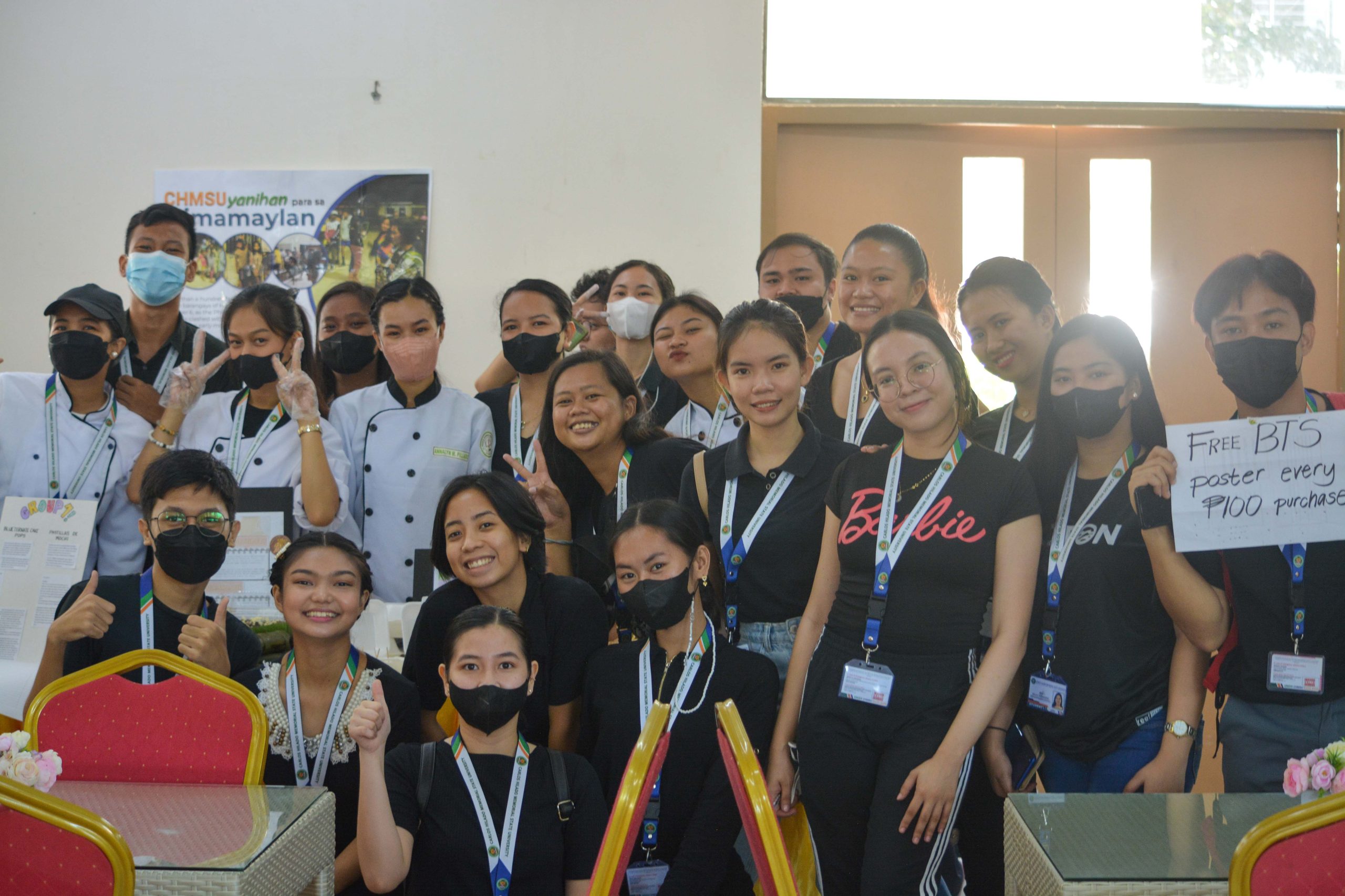 BSHM students conduct EntrePinoy selling and showcase activity - Carlos ...