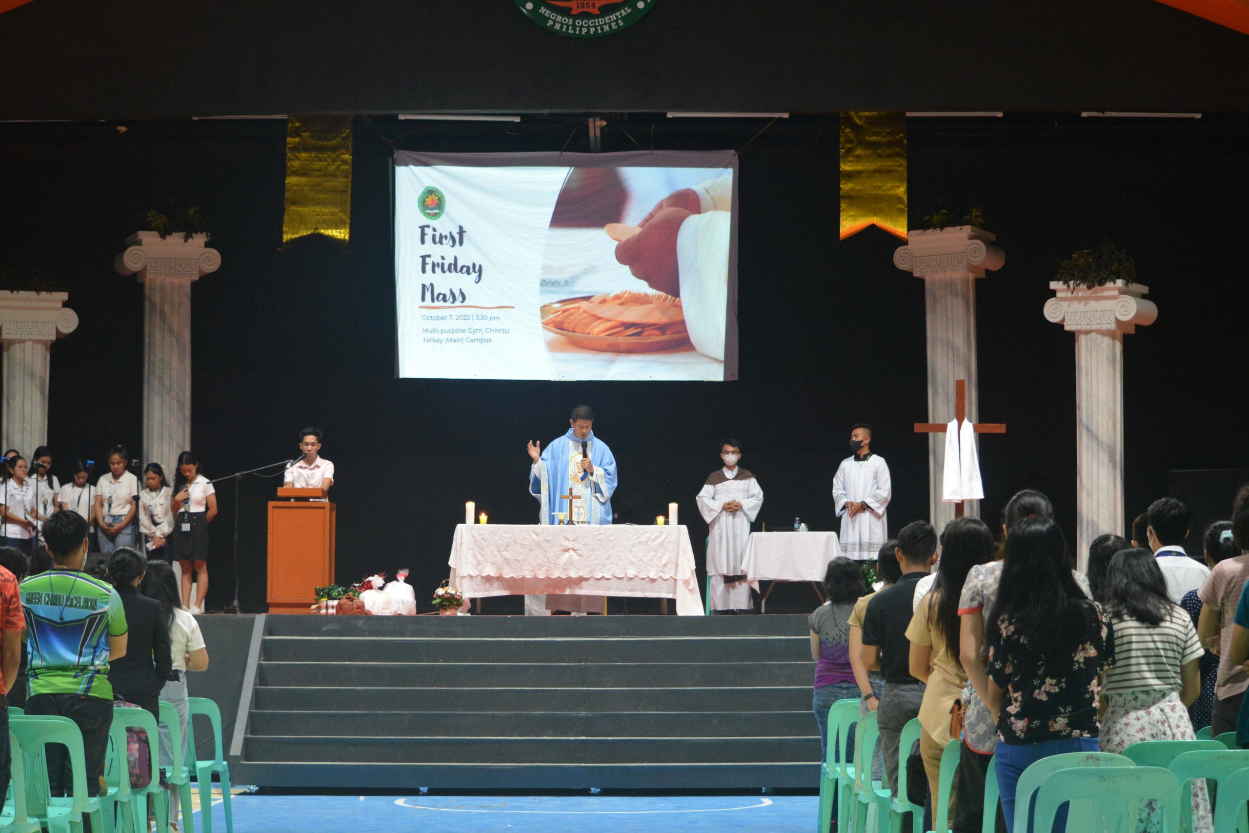 CHMSU holds 1st Friday Mass of the month | Carlos Hilado Memorial State ...