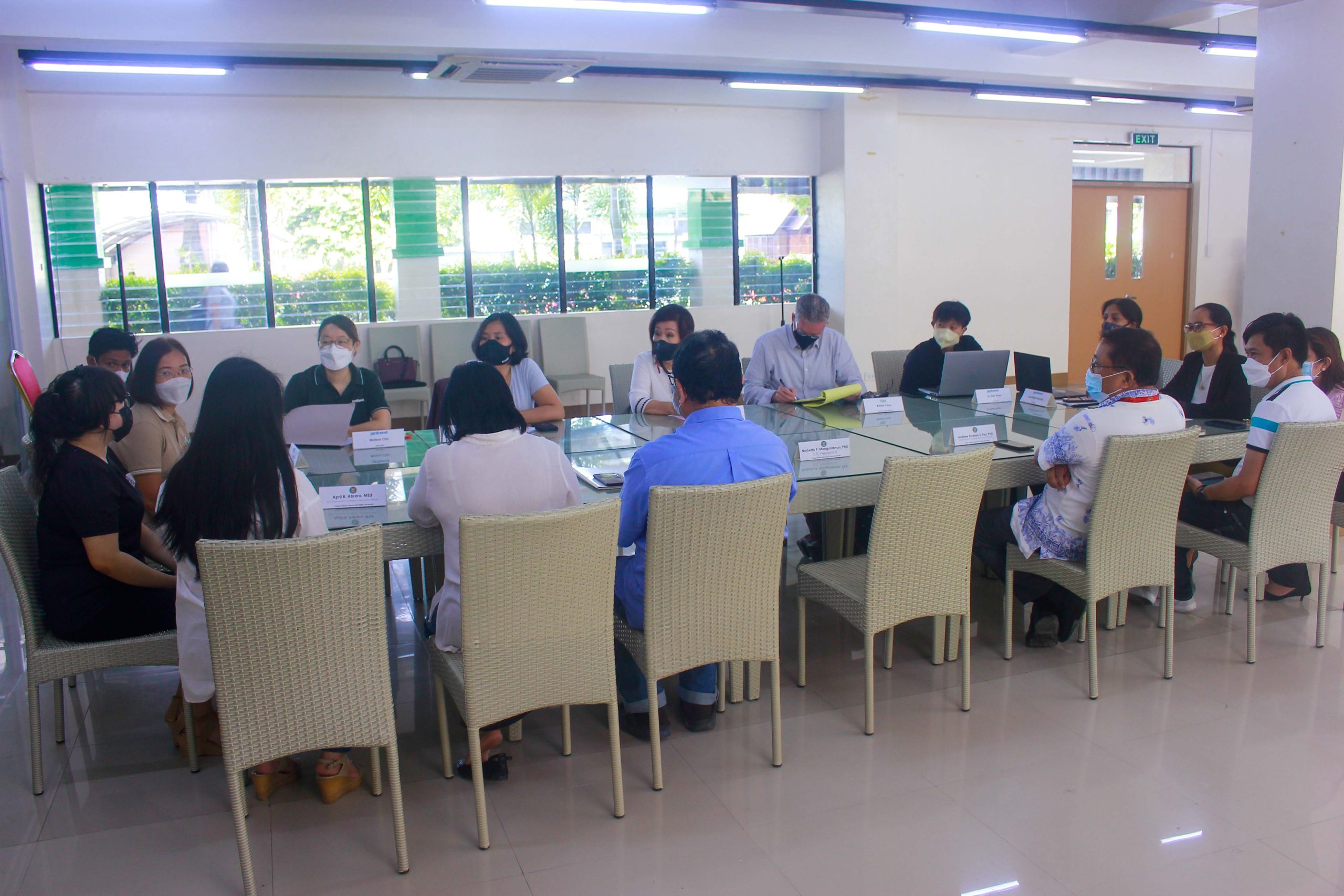 CHMSU CAS Research and Extension teams meet with SIFI and partners ...