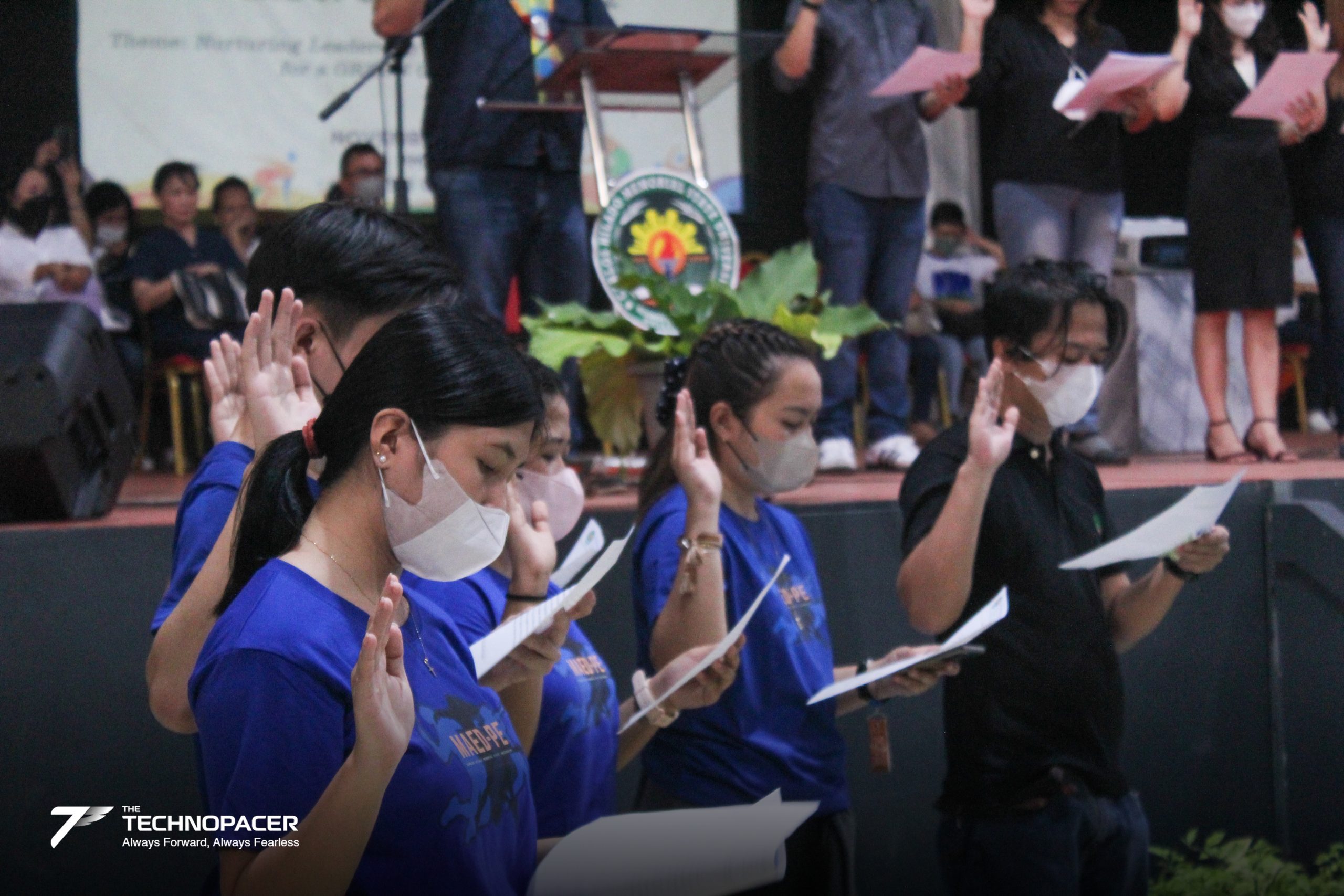 Graduate Studies holds oathtaking, induction, and sports fest - Carlos ...