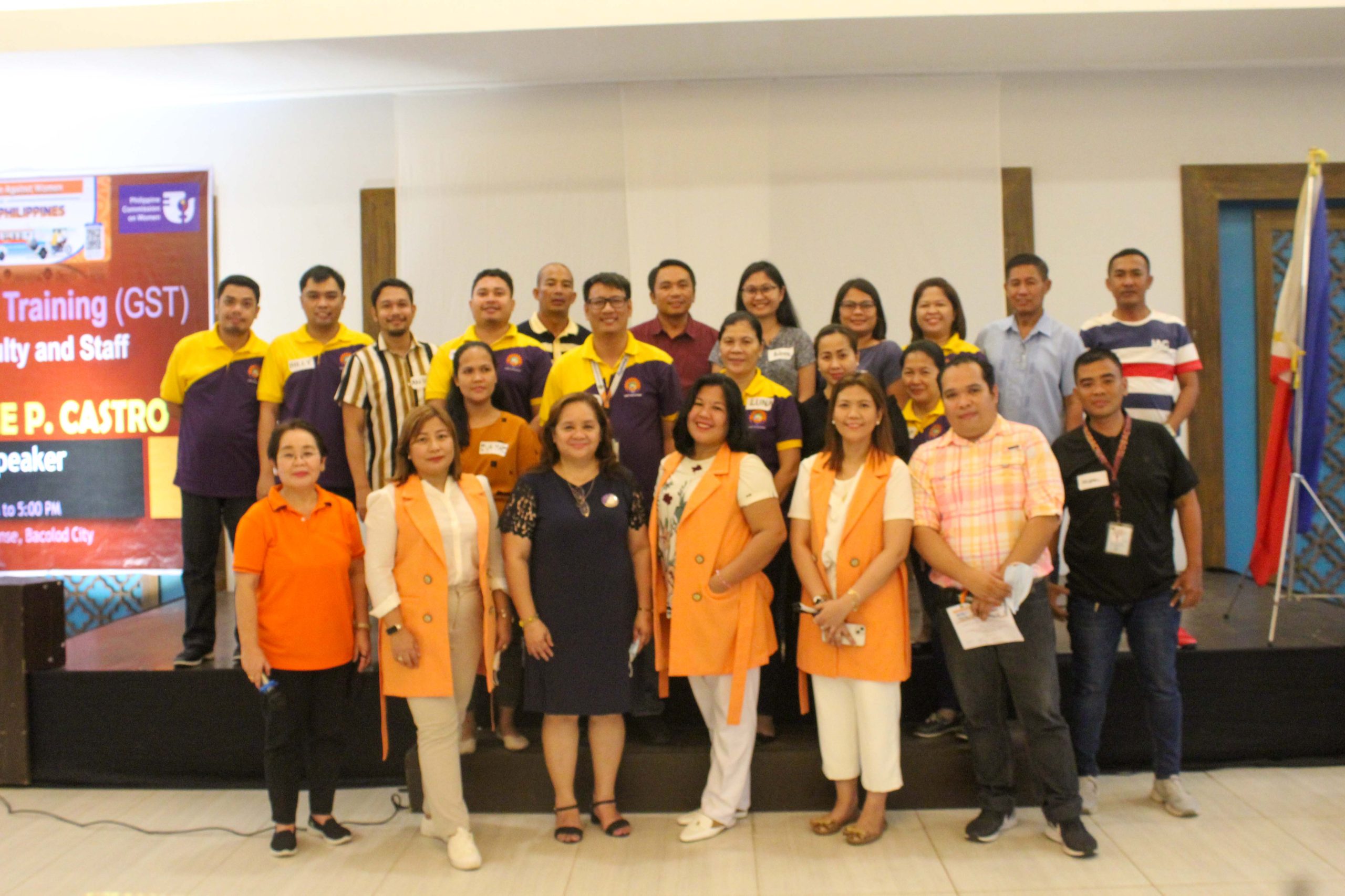 GAD conducts training on gender sensitivity - Carlos Hilado Memorial ...