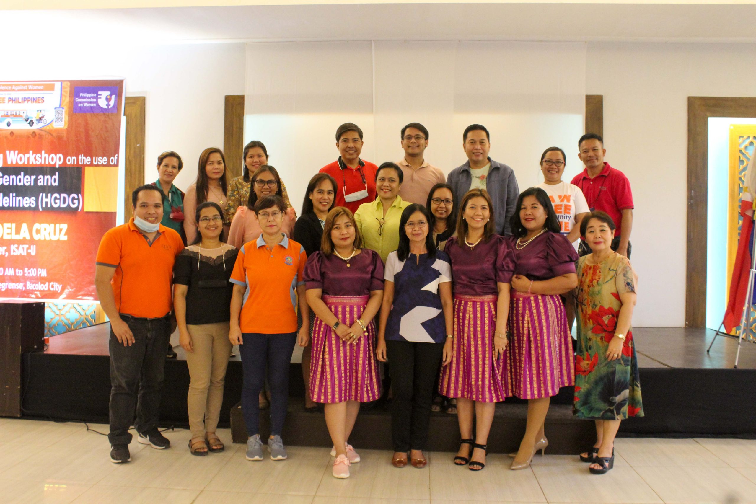 GAD explores HGDG in training workshop - Carlos Hilado Memorial State ...