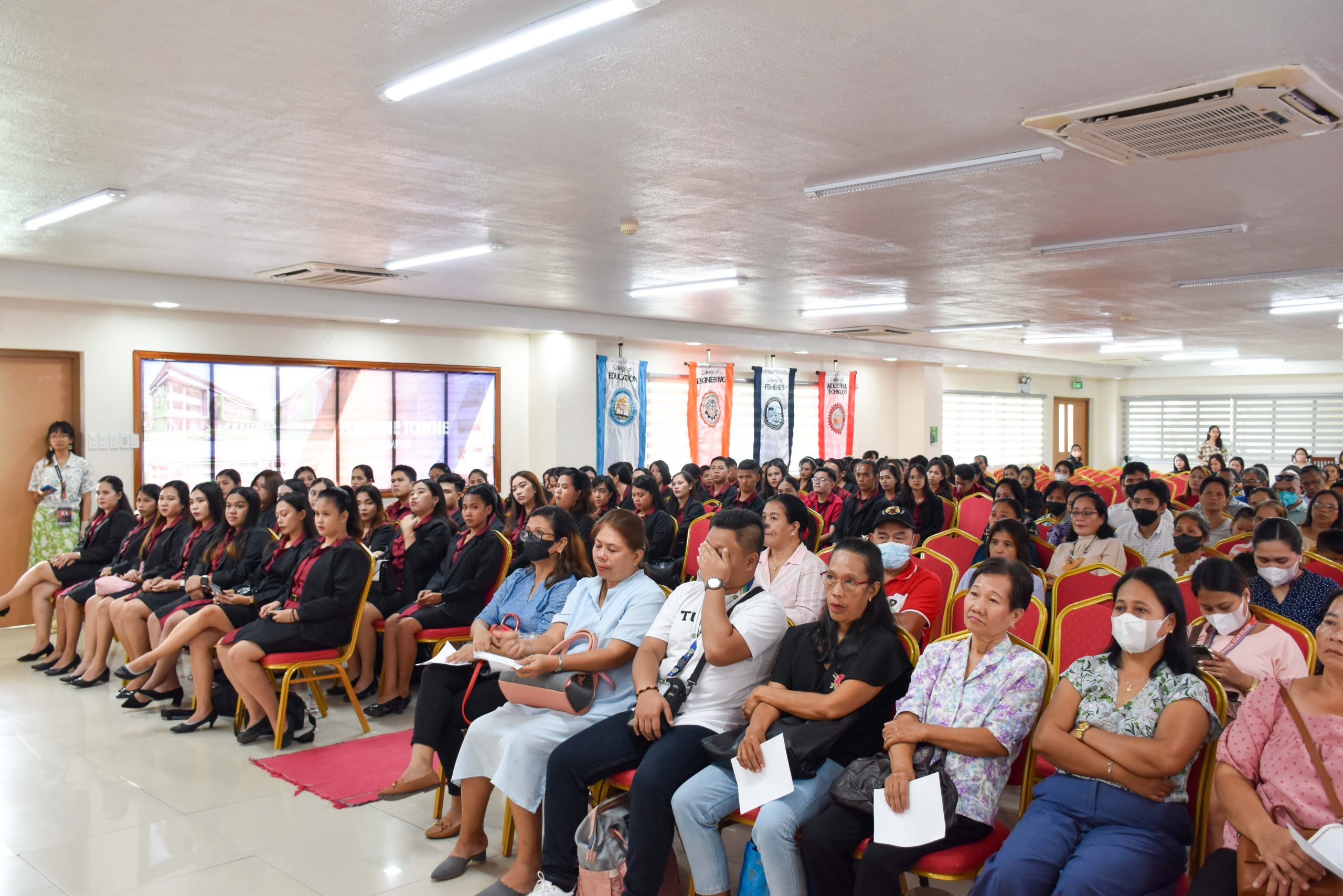 BAEL program conducts 1st Pinning Ceremony - Carlos Hilado Memorial ...