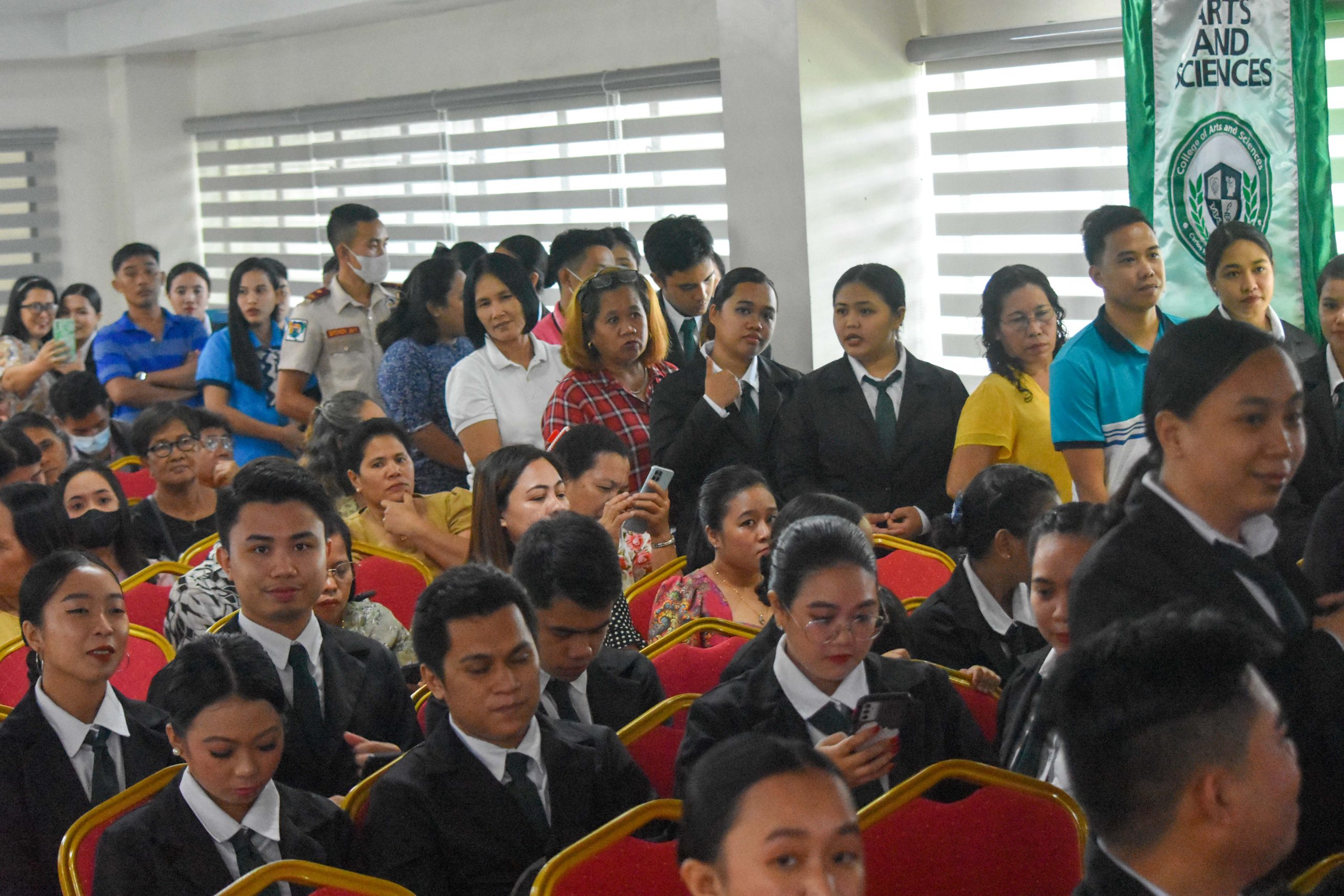 Social Science department holds pinning ceremony for internship ...