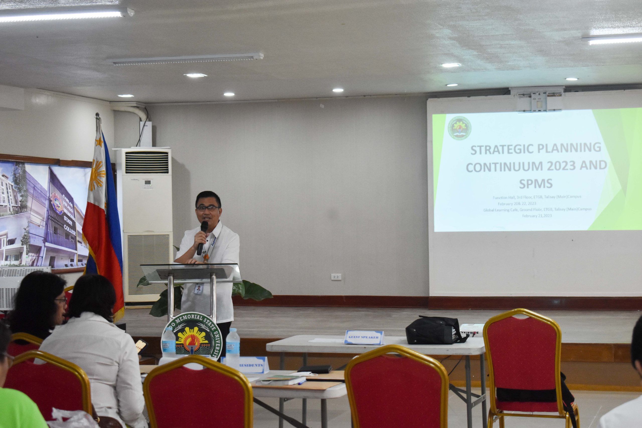 Strategic Planning Continuum 2023 and SPMS Day 1 - Carlos Hilado ...