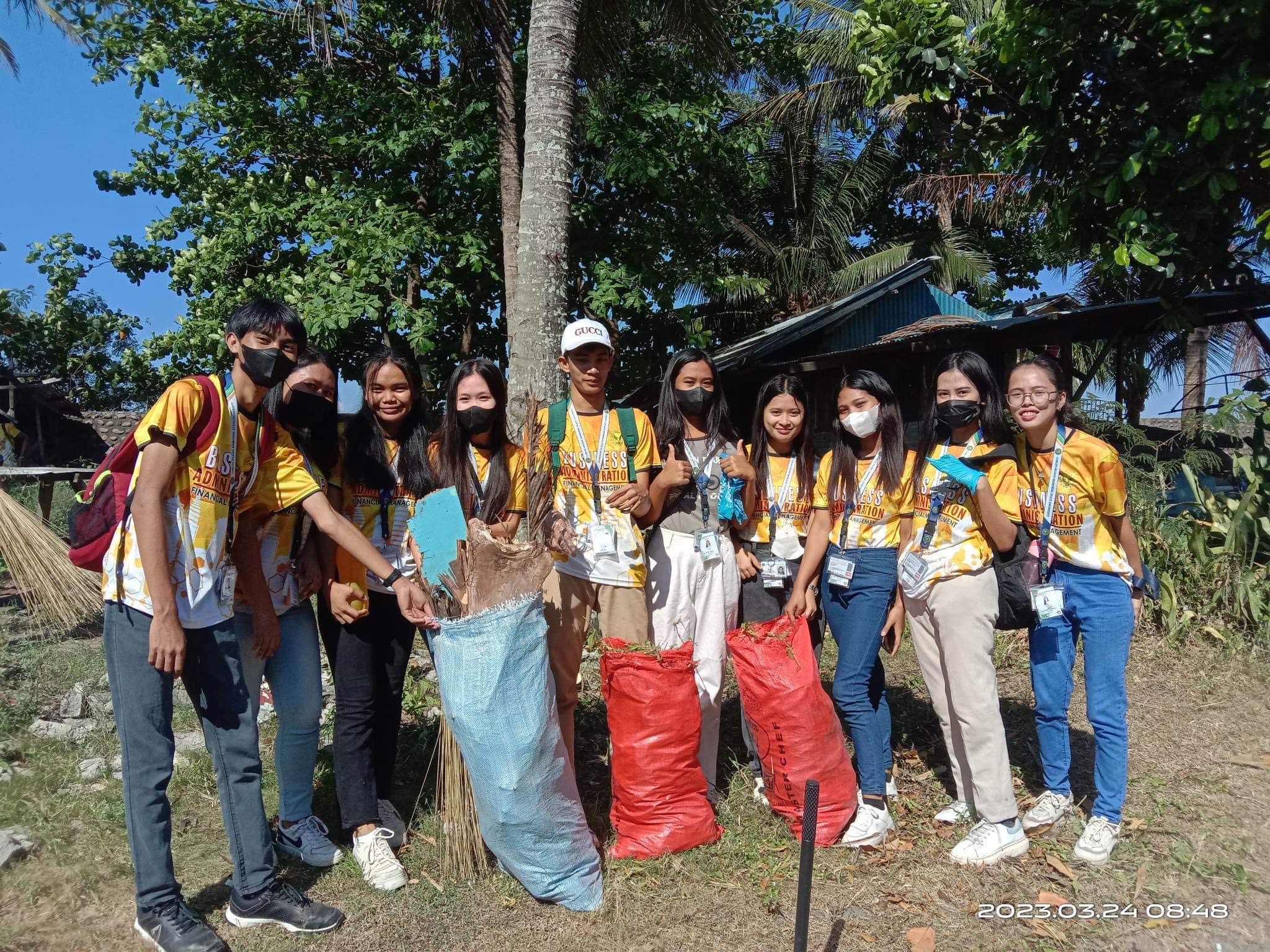 USG, UOEP conduct clean-up activity at Binalbagan Campus - Carlos Hilado Memorial State University
