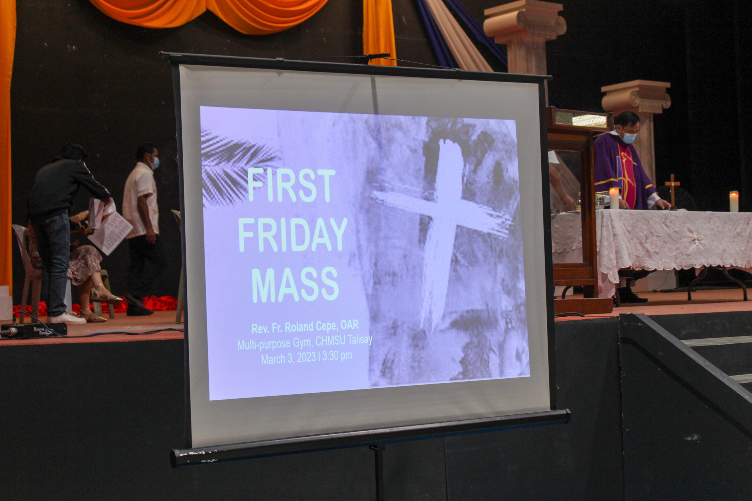 Talisay Campus holds First Friday Mass for March - Carlos Hilado ...