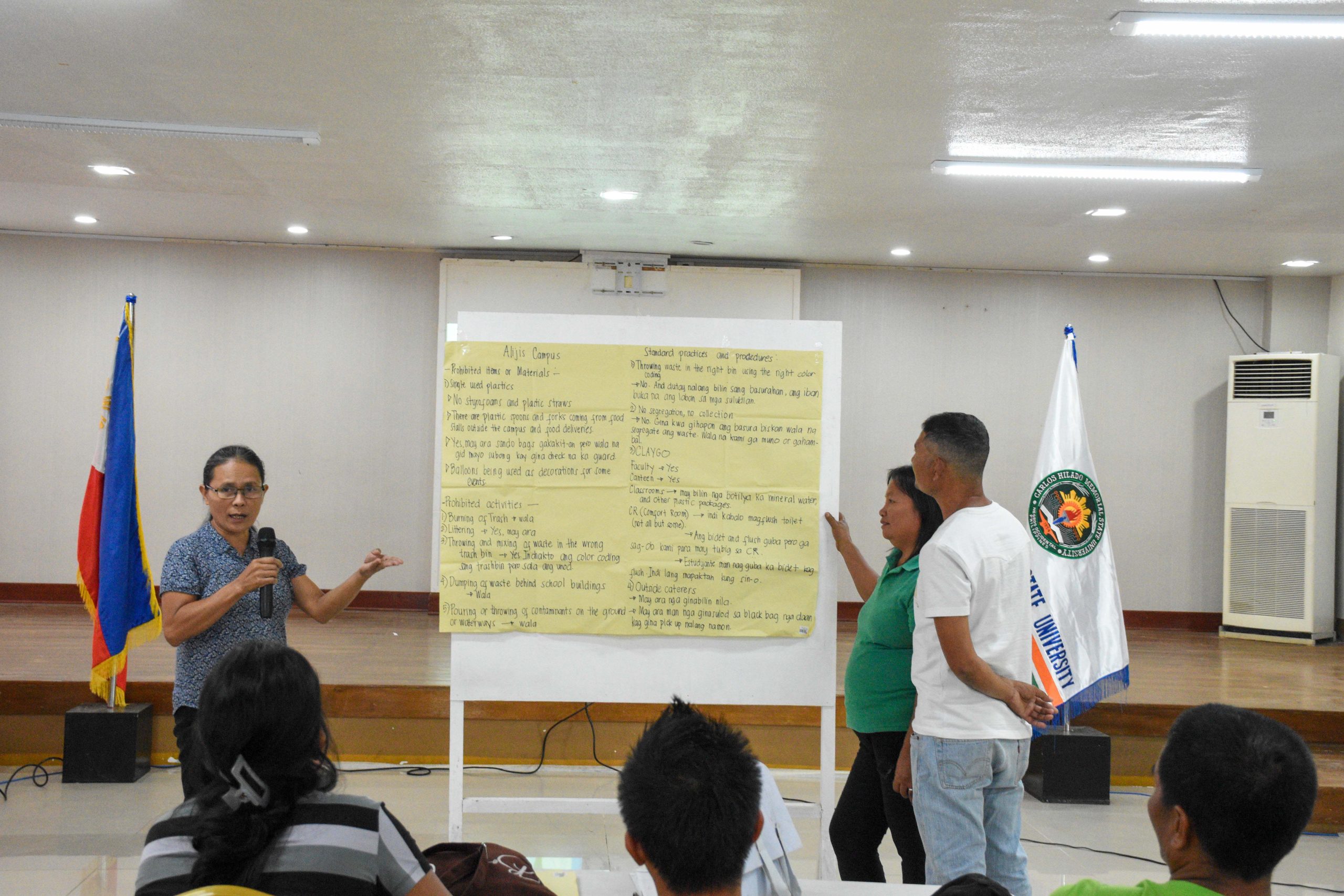 CHMSU waste management frontliners assess policies, tackle issues in ...