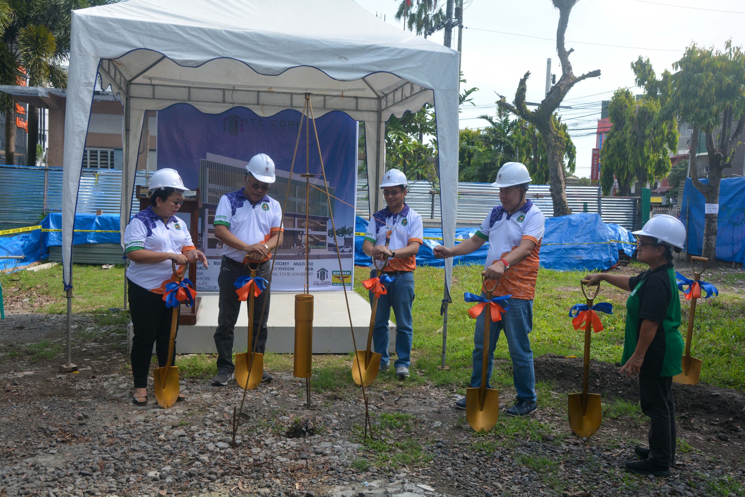 CHMSU holds groundbreaking ceremony for new research hub - Carlos ...
