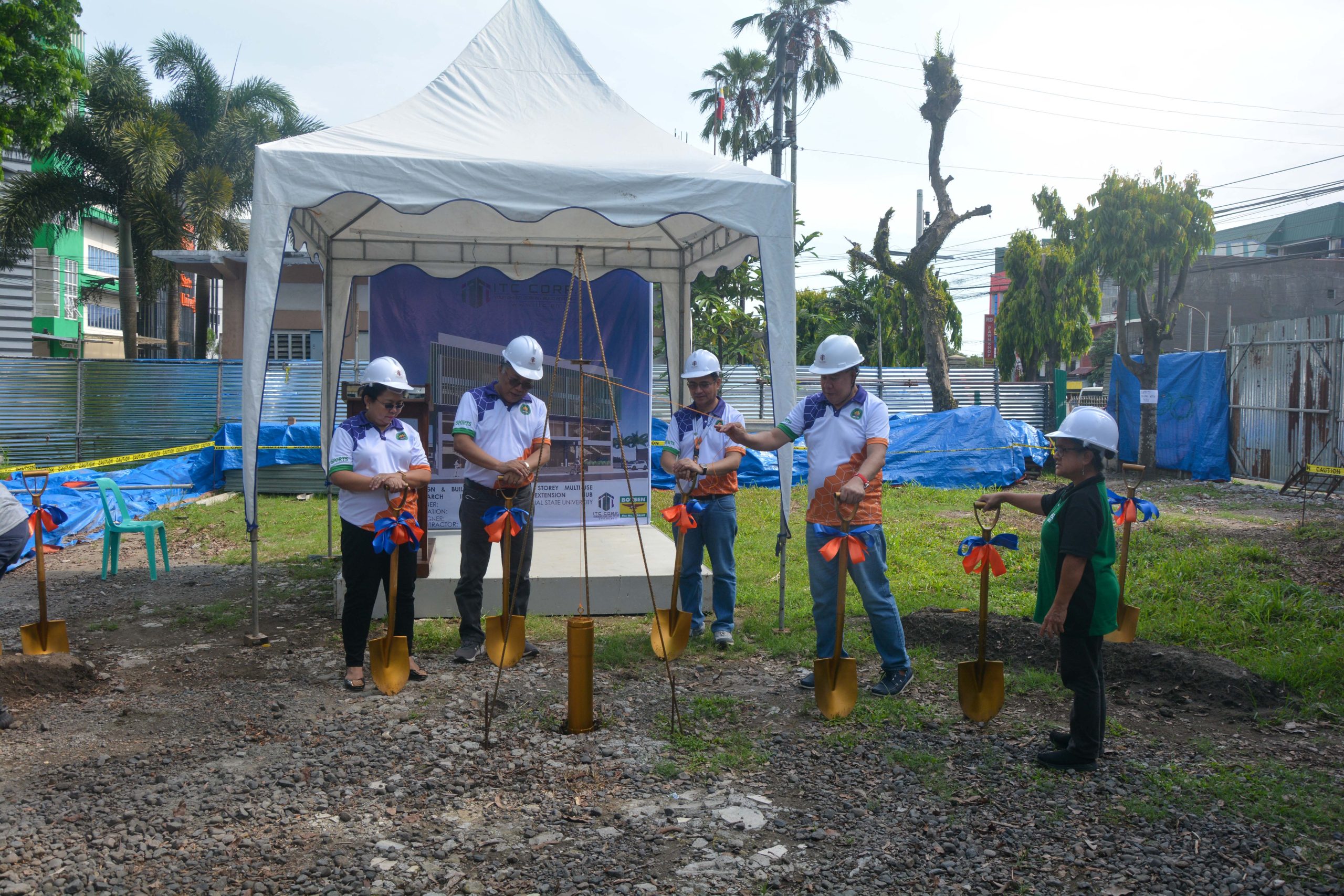CHMSU holds groundbreaking ceremony for new research hub - Carlos ...