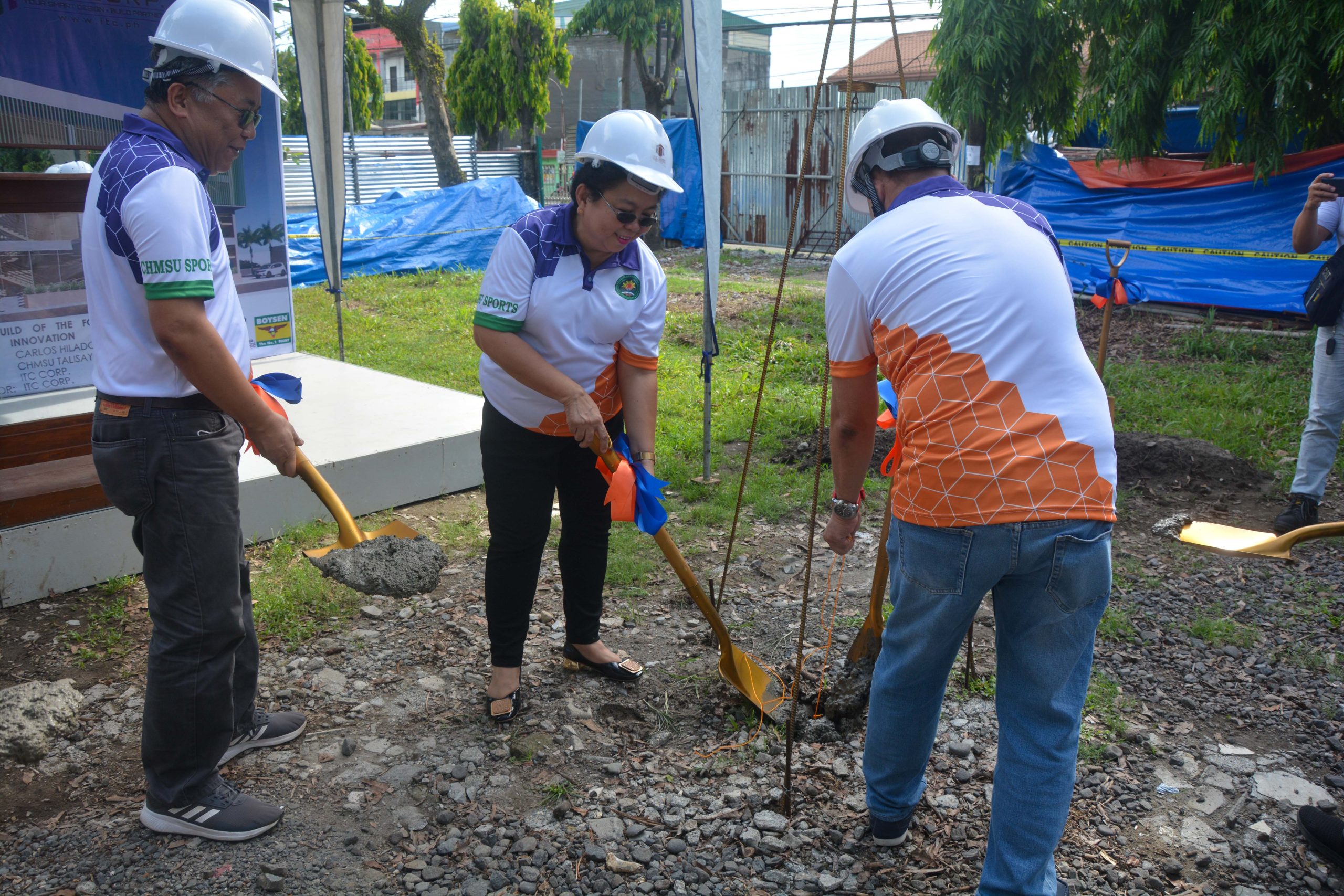 CHMSU holds groundbreaking ceremony for new research hub - Carlos ...