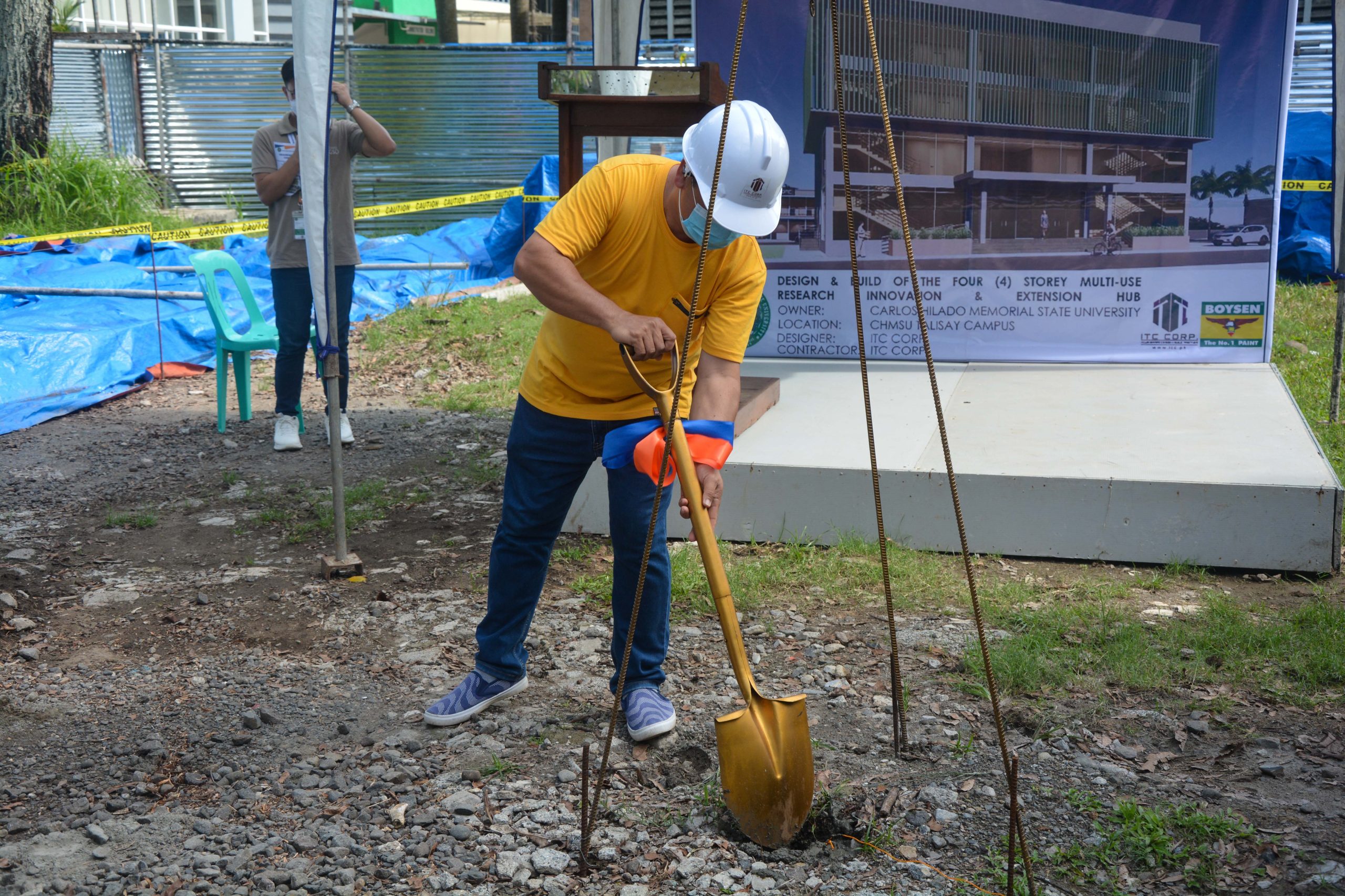CHMSU holds groundbreaking ceremony for new research hub - Carlos ...