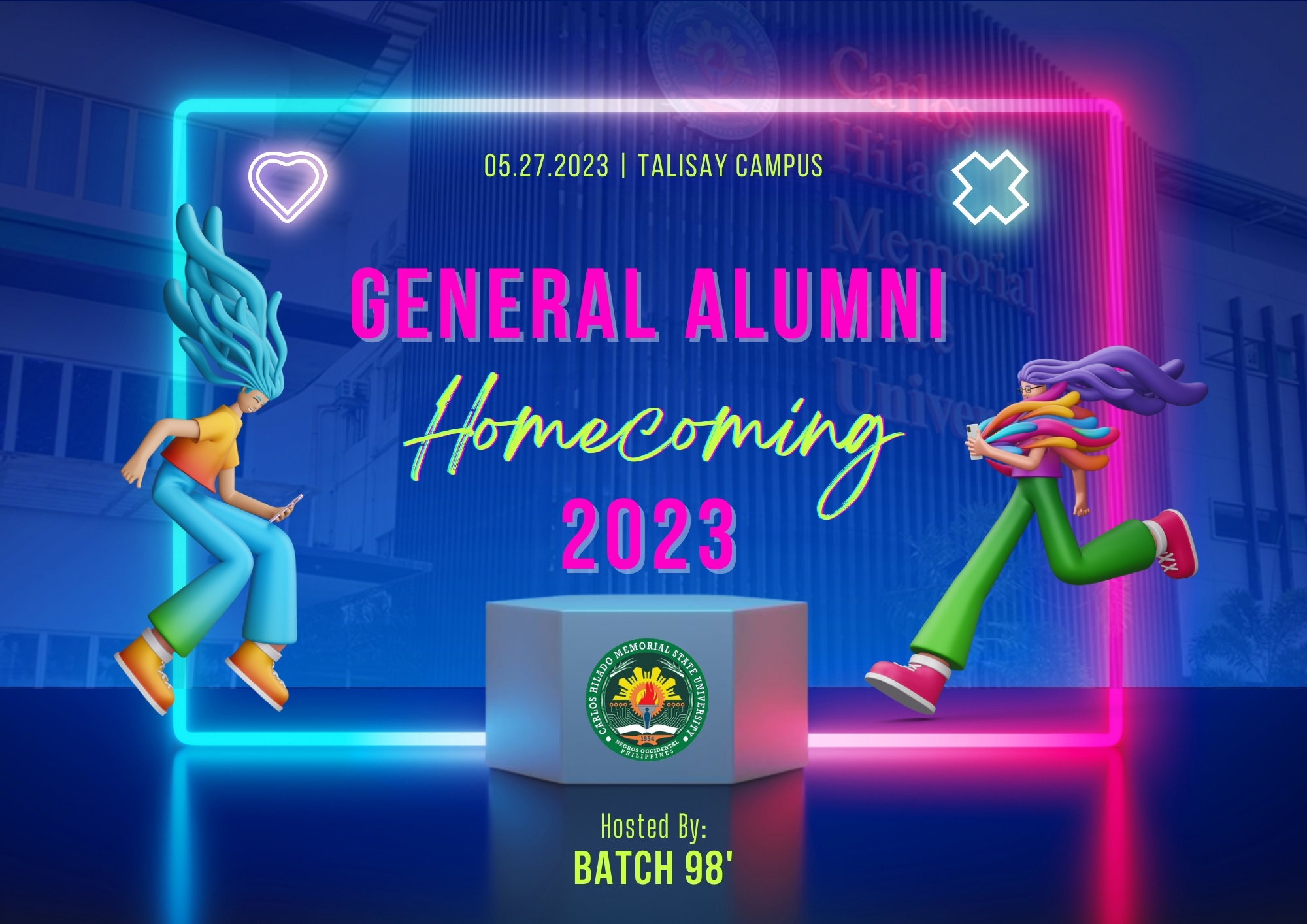 General Alumni Homecoming 2023 | Carlos Hilado Memorial State University General Alumni Homecoming 2023 | Carlos Hilado Memorial State University