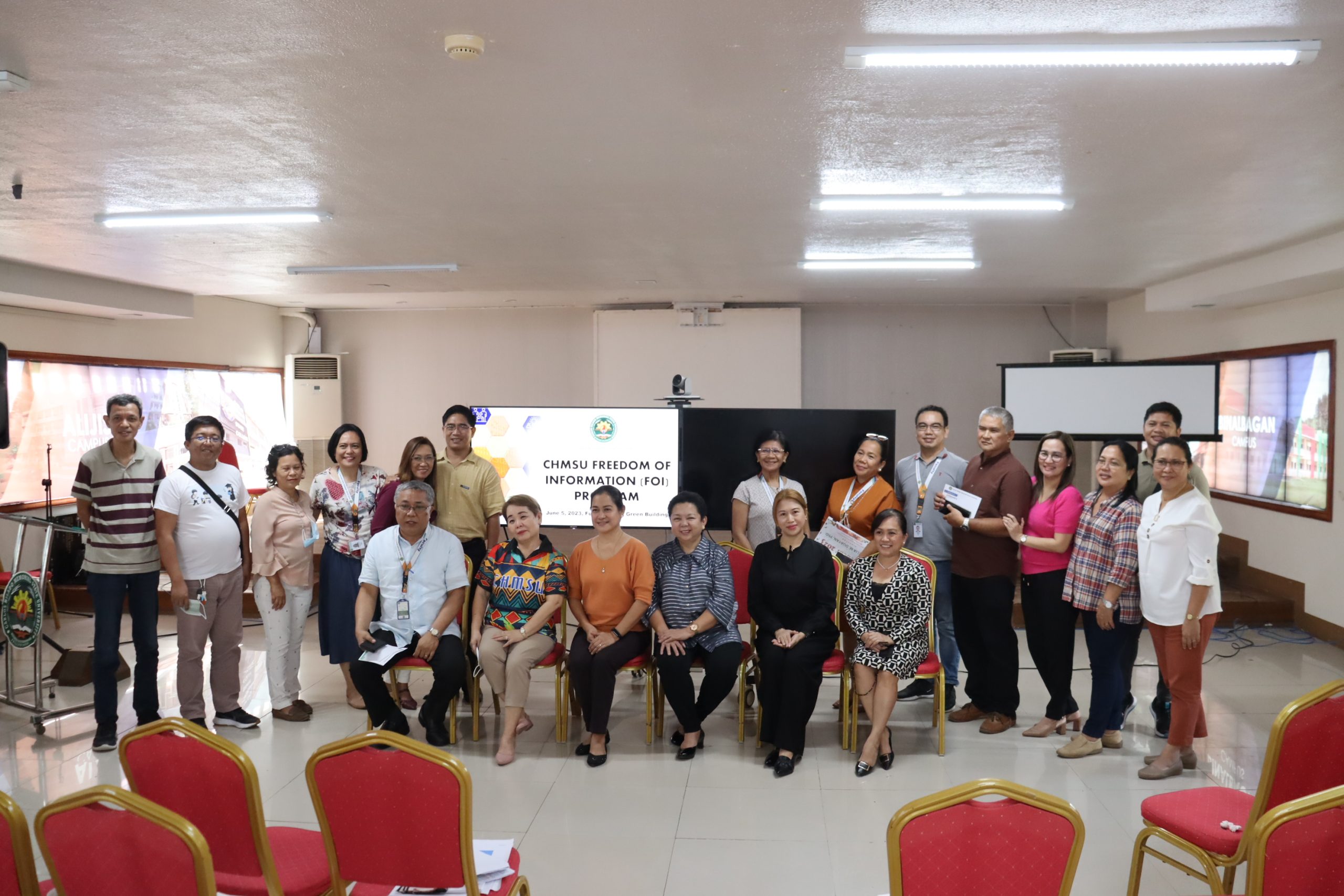 HRDO conducts FOI info drive | Carlos Hilado Memorial State University