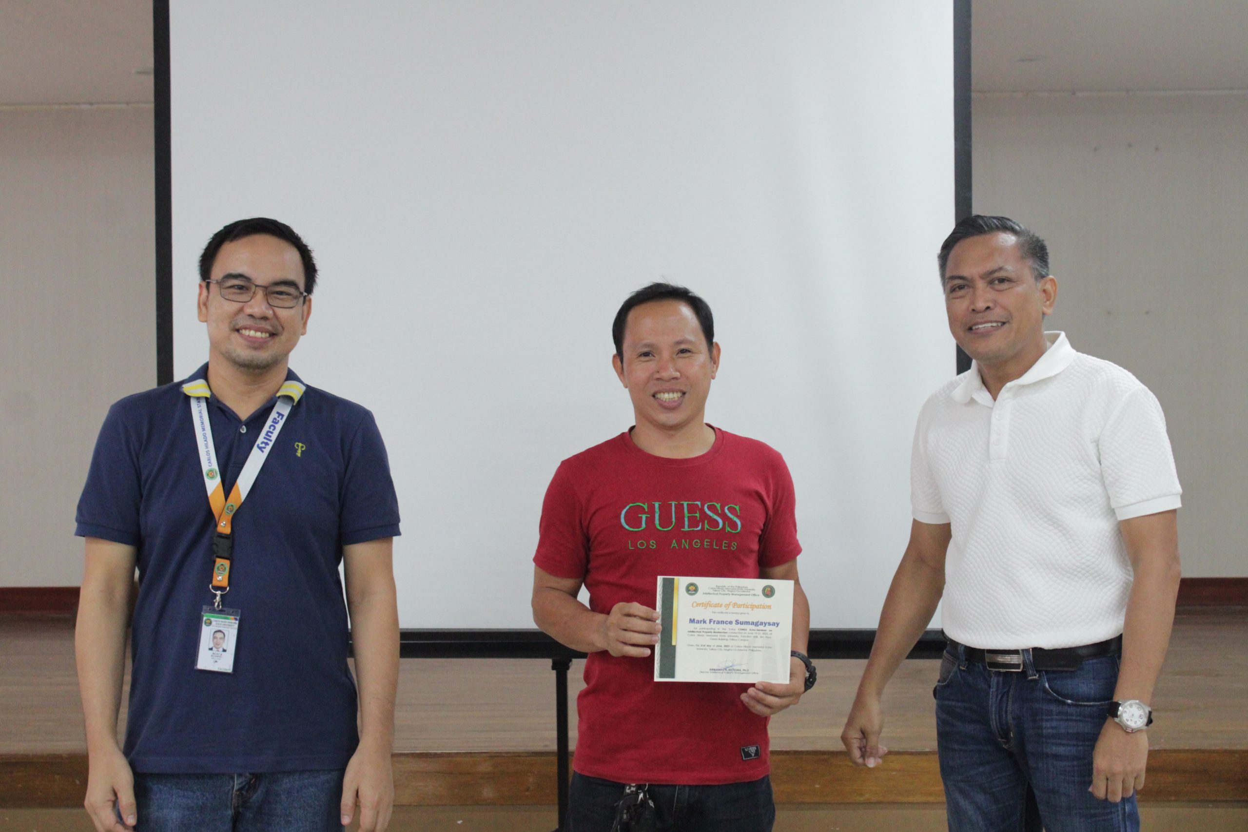 IPMO holds 3-day seminar on IP essentials - Carlos Hilado Memorial ...