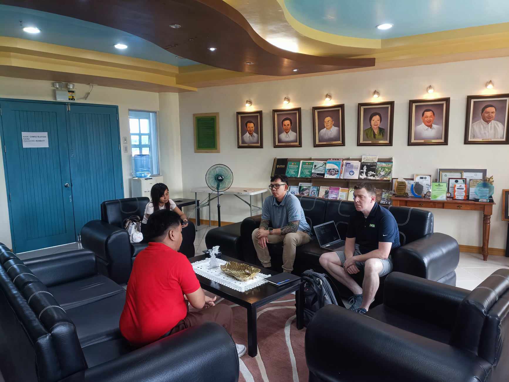 CHMSU extends a warm welcome to the representatives from Centerline Communications | Carlos ...