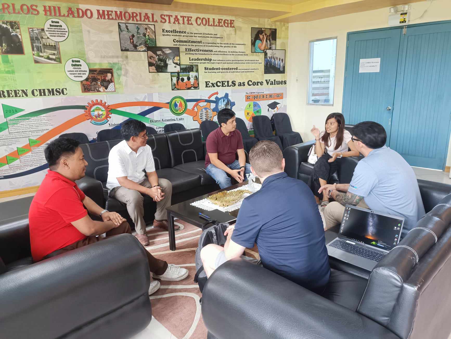 CHMSU extends a warm welcome to the representatives from Centerline ...