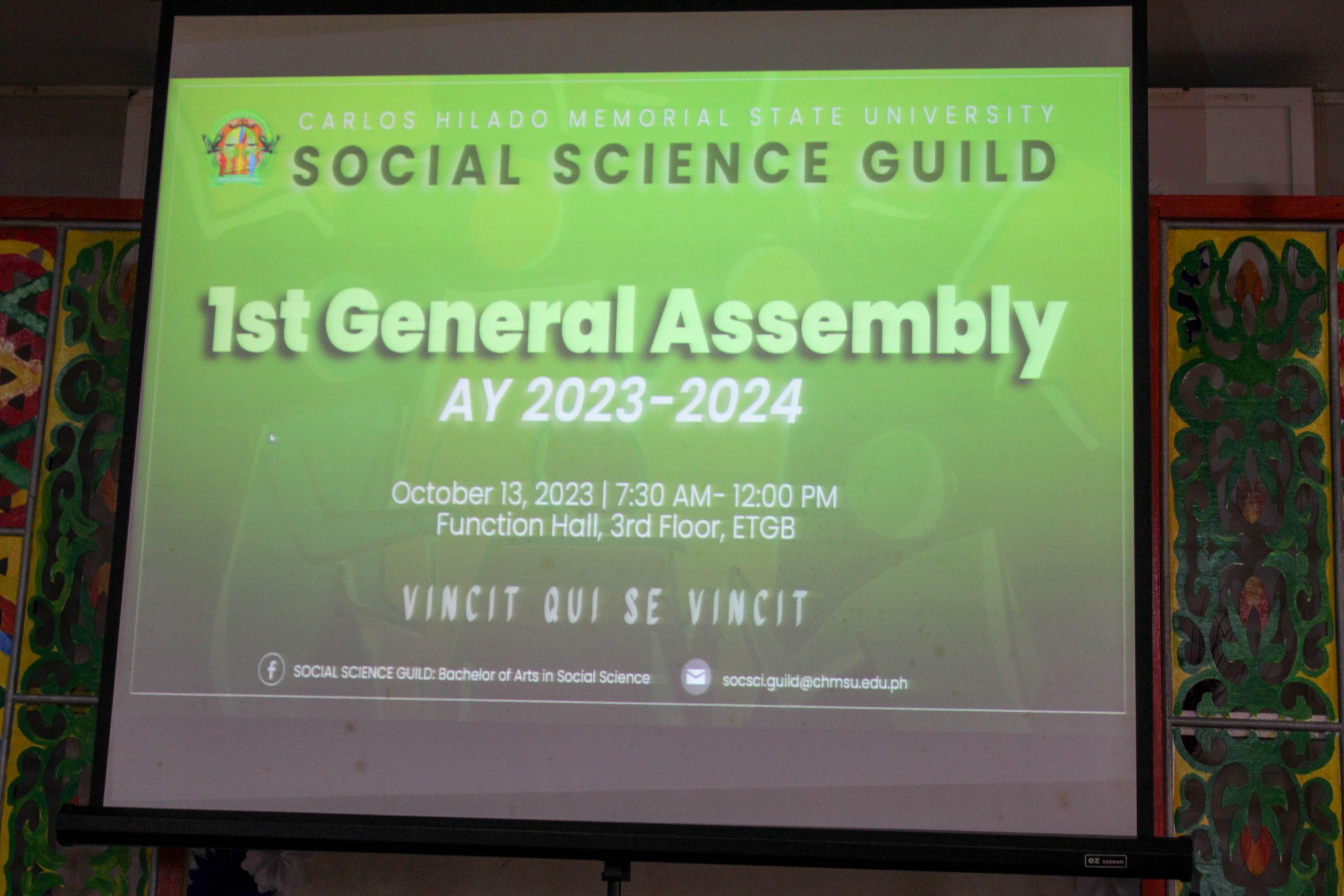 Social Science Guild conducts 1st General Assembly and Self-regulation ...