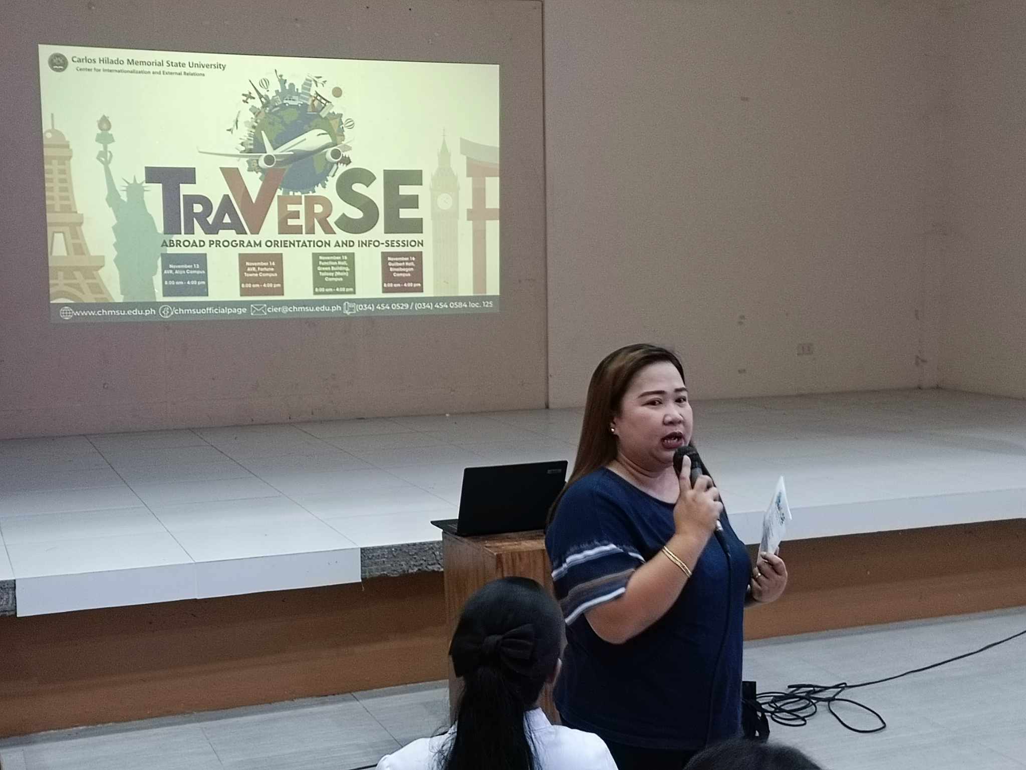 CIER orients Alijis Campus of TraVerSE Abroad Program | Carlos Hilado Memorial State University