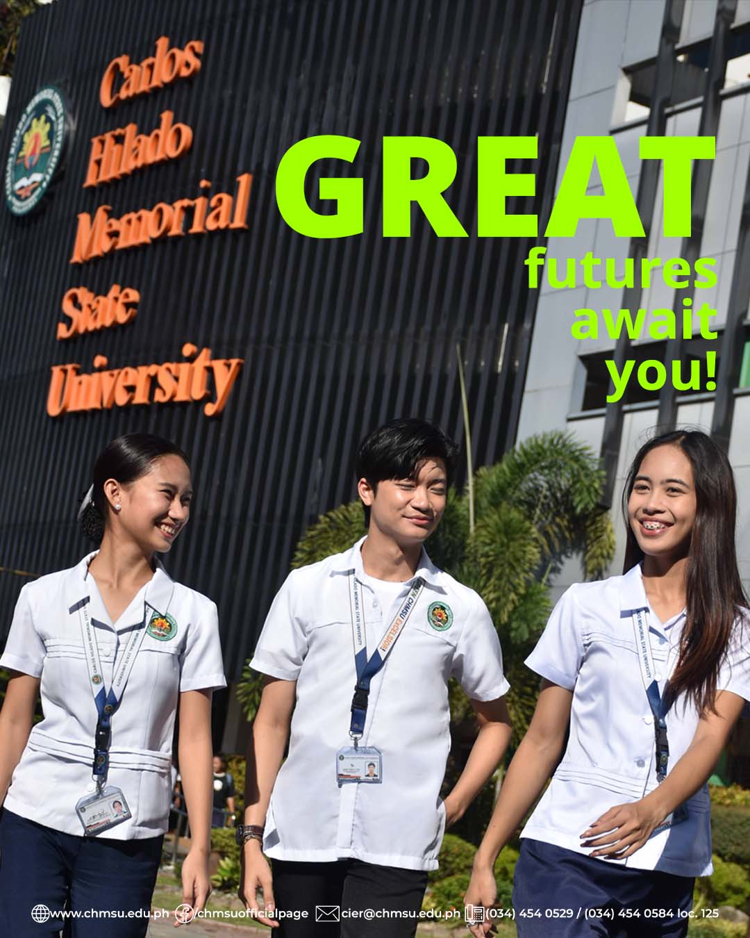 CHMSU to launch online portal for admission test schedules reservation ...