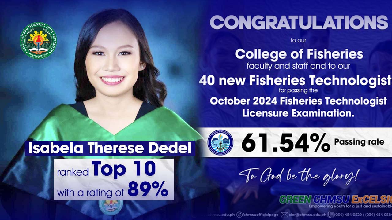 Home - Carlos Hilado Memorial State University